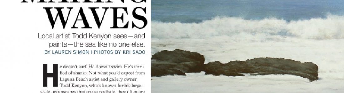 Todd Kenyon in Laguna Beach Magazine – Pure Laguna Beach